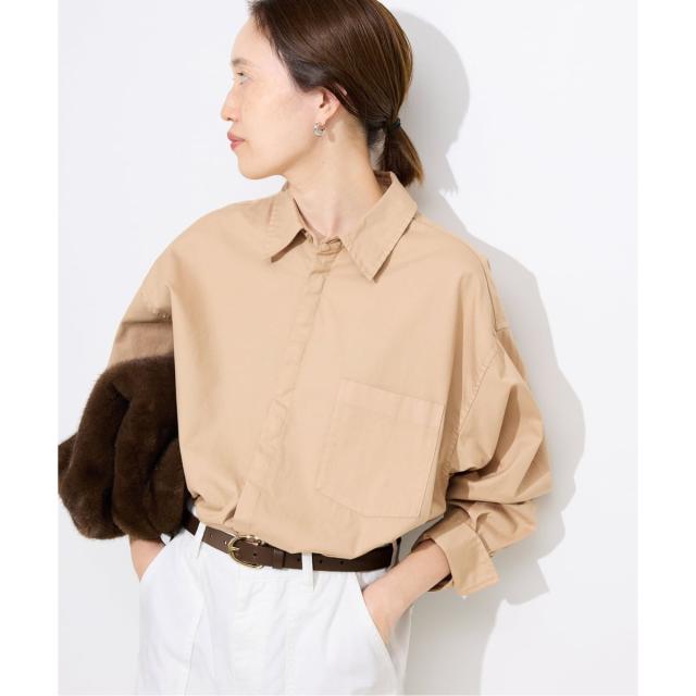 スローブ イエナ（SLOBE IENA）/ファインOXルーズフィットシャツ