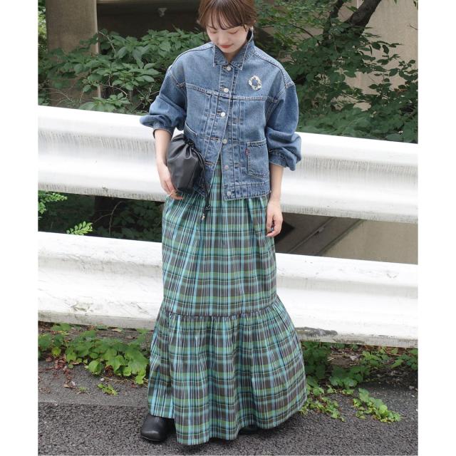スローブ イエナ（SLOBE IENA）/sara mallika/サラ マリカ マドラスチェックドレス
