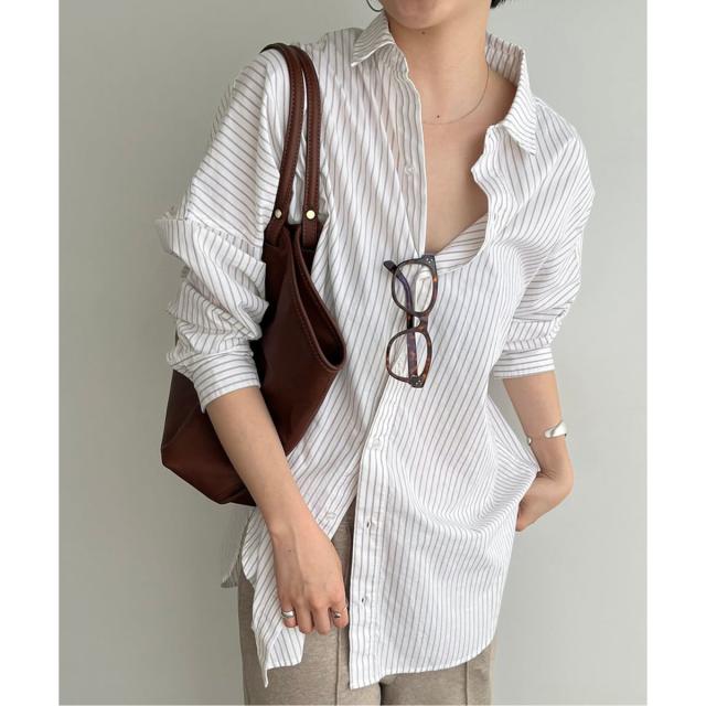 スローブ イエナ（SLOBE IENA）/《追加》オーバーサイズシャツ