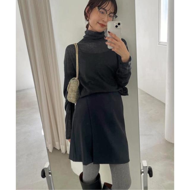 スローブ イエナ（SLOBE IENA）/スイビワイドシルエットタートルプルオーバー