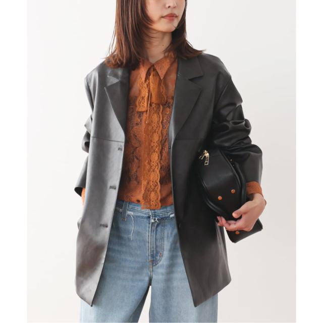 スローブ イエナ（SLOBE IENA）/フェイクレザージャケット