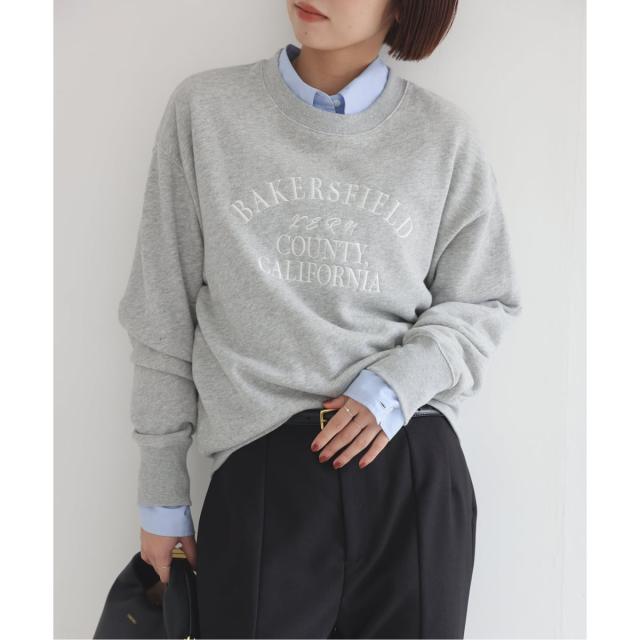 スローブ イエナ（SLOBE IENA）/+81BRANCA/ハチイチブランカ SLOBE別注 ロゴスウェット