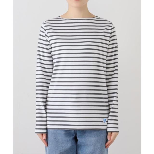 スローブ イエナ（SLOBE IENA）/ORCIVAL/オーシバル BOAT NECK BORDER #ORC0137