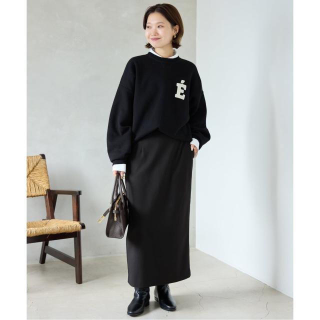 スローブ イエナ（SLOBE IENA）/《追加2》サガラ刺繍スウェットライクニット