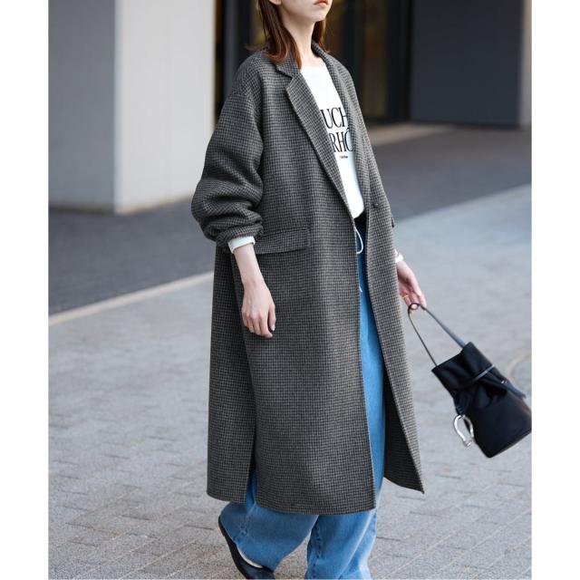 スローブ イエナ（SLOBE IENA）/《追加2》souple woolダブルフェイスチェスターコート