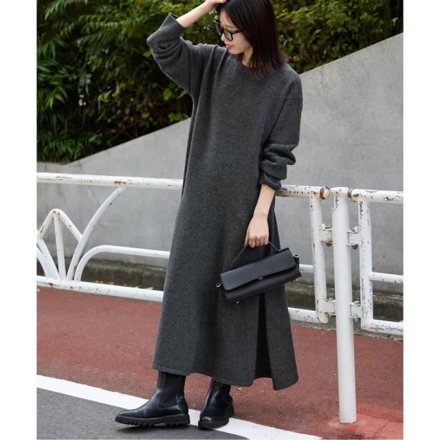 スローブ イエナ（SLOBE IENA）/フレアーニットワンピース