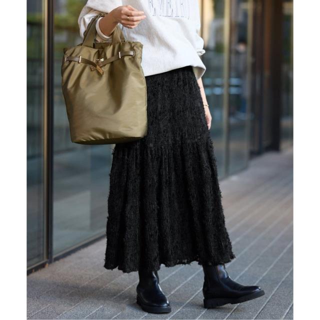 スローブ イエナ（SLOBE IENA）/マジョリカジャガードフレアスカート