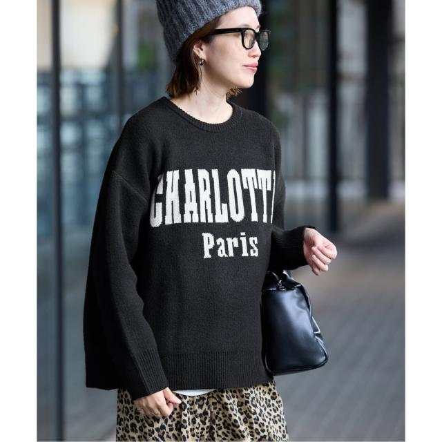 スローブ イエナ（SLOBE IENA）/CHARLOTTE ロゴニット