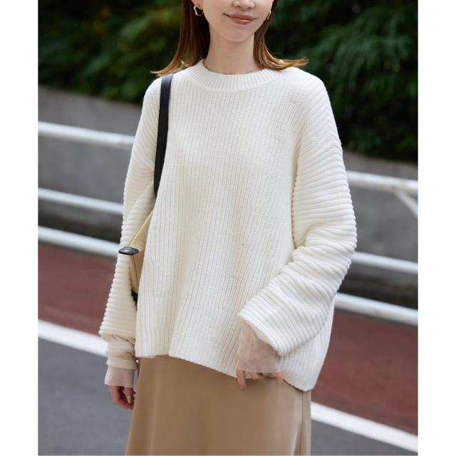 スローブ イエナ（SLOBE IENA）/《予約》バルキーコットンプルオーバー