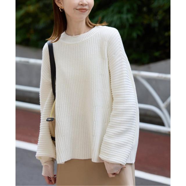 スローブ イエナ（SLOBE IENA）/《予約》バルキーコットンプルオーバー