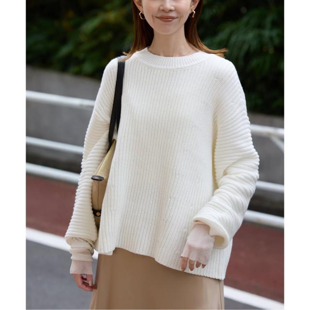 スローブ イエナ（SLOBE IENA）/《予約》バルキーコットンプルオーバー