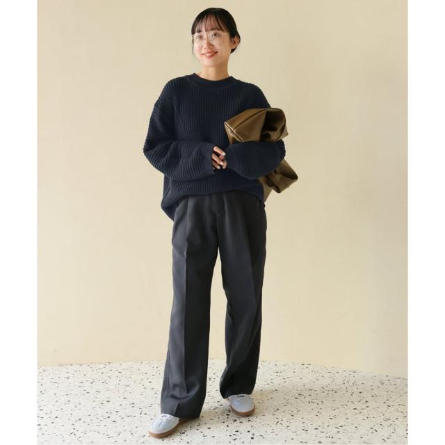 スローブ イエナ（SLOBE IENA）/《予約》バルキーコットンプルオーバー