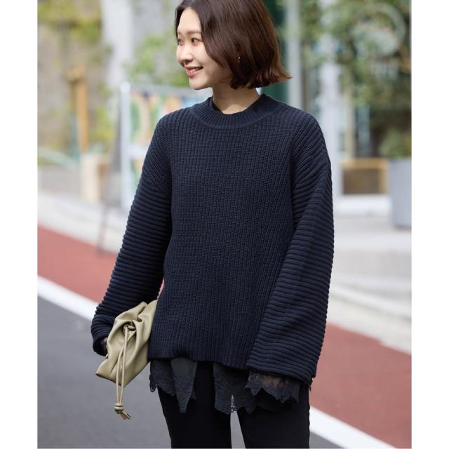 スローブ イエナ（SLOBE IENA）/《予約》バルキーコットンプルオーバー