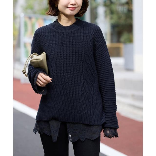 スローブ イエナ（SLOBE IENA）/《予約》バルキーコットンプルオーバー