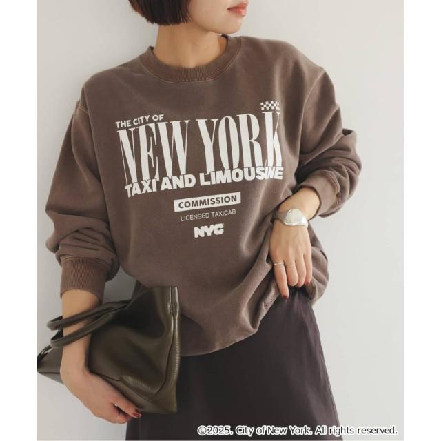 スローブ イエナ（SLOBE IENA）/《追加》GOOD ROCK SPEED NEW YORK CITYスウェット 25NYC209W
