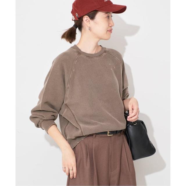 スローブ イエナ（SLOBE IENA）/《追加予約》Collegiate Pacific SLOBE別注 ダメージスウェット