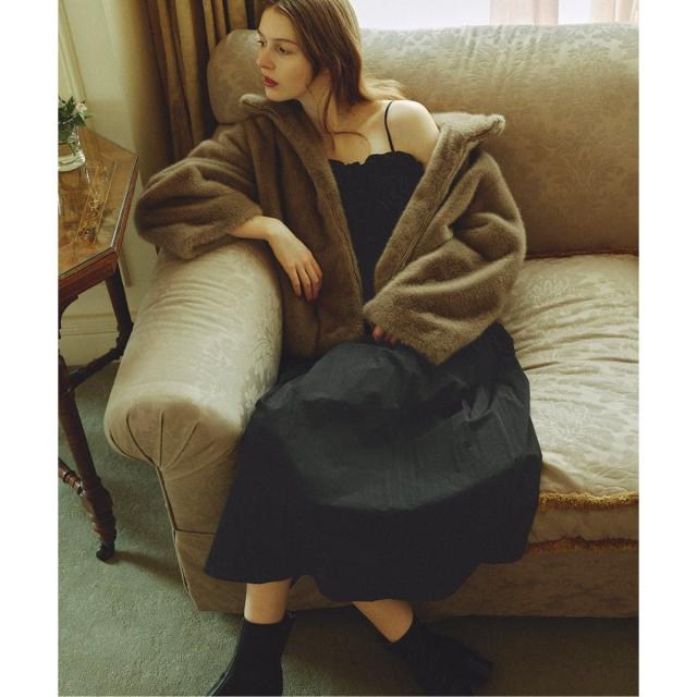 【NEW】スローブ イエナ（SLOBE IENA）/habi フリルキャミドレス