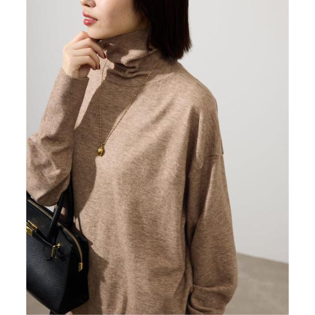 【NEW】スローブ イエナ（SLOBE IENA）/ウォッシャブルタートルニット