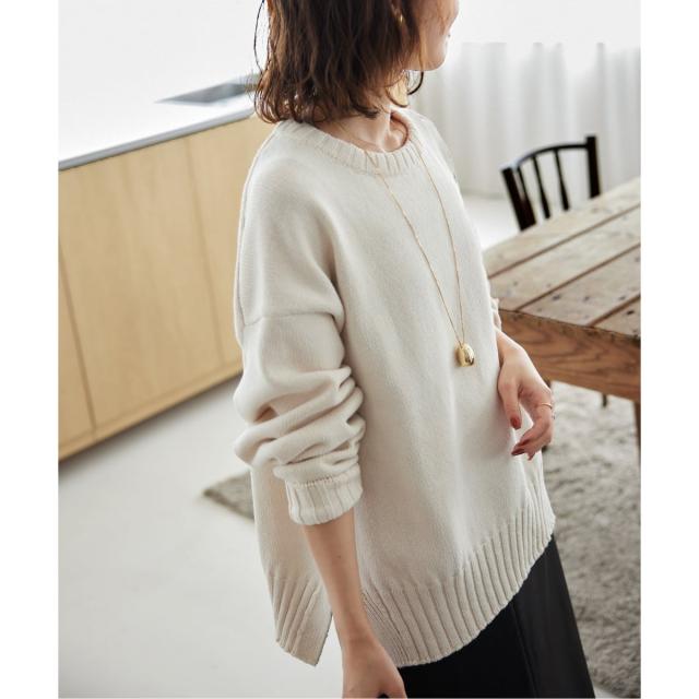 スローブ イエナ（SLOBE IENA）/《WEB限定/追加予約》バルキーコットンプルオーバー