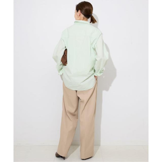 スローブ イエナ（SLOBE IENA）/《予約》Wash Cotton Color シャツ