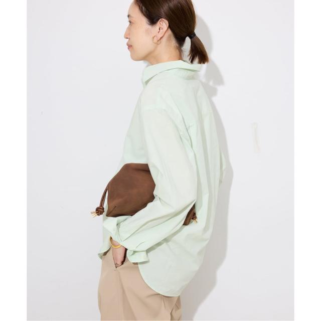 スローブ イエナ（SLOBE IENA）/《予約》Wash Cotton Color シャツ