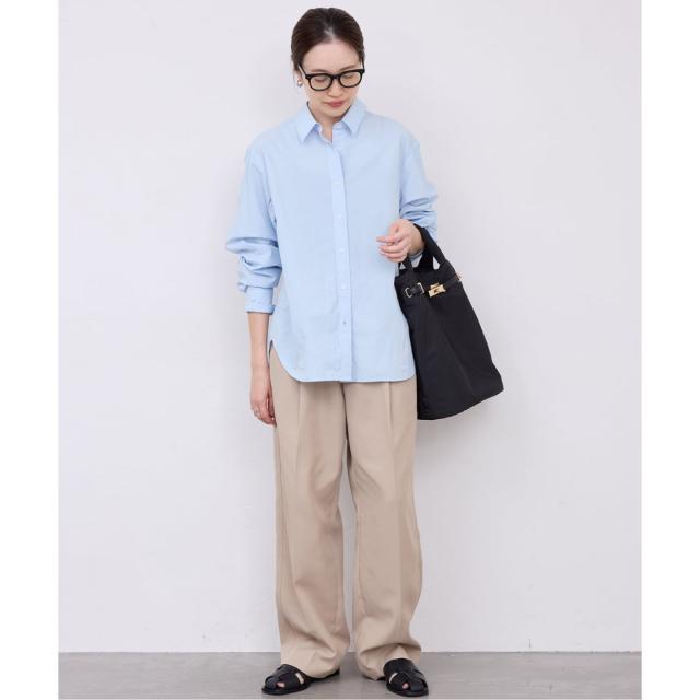 スローブ イエナ（SLOBE IENA）/《予約》Wash Cotton Color シャツ
