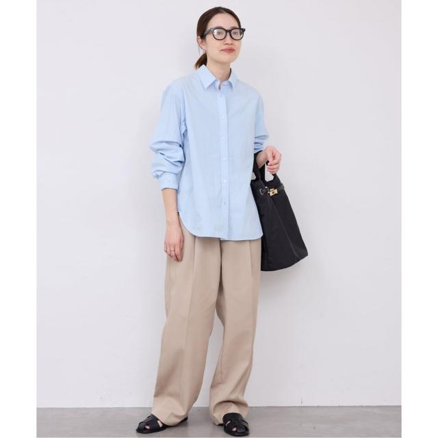 スローブ イエナ（SLOBE IENA）/《予約》Wash Cotton Color シャツ
