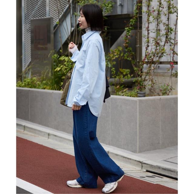 スローブ イエナ（SLOBE IENA）/《予約》Wash Cotton Color シャツ