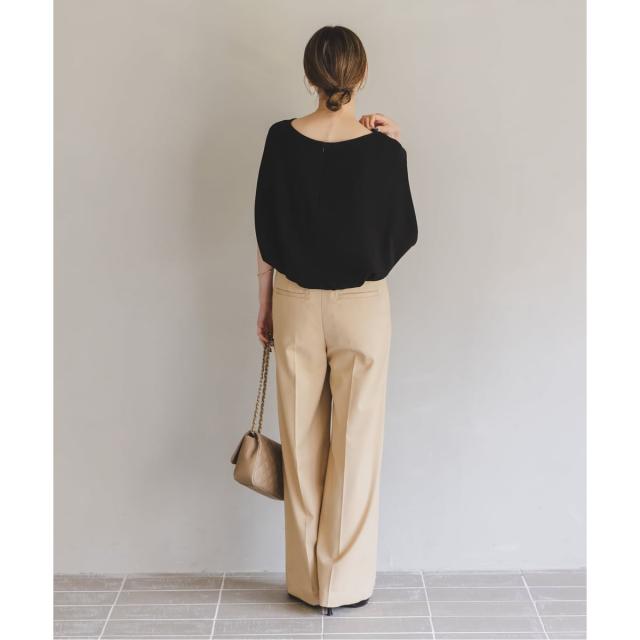 ノーブル（Noble）/《WEB限定追加》【洗える】バルーンケープブラウス