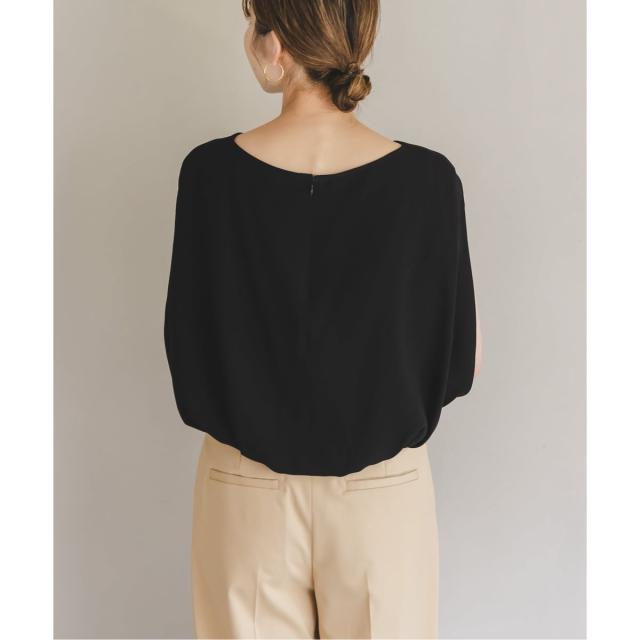 ノーブル（Noble）/《WEB限定追加》【洗える】バルーンケープブラウス