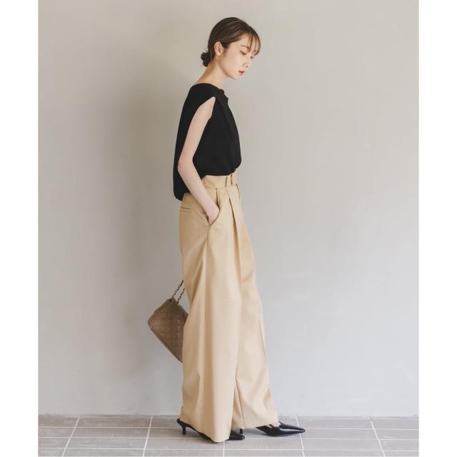 ノーブル（Noble）/《WEB限定追加》【洗える】バルーンケープブラウス