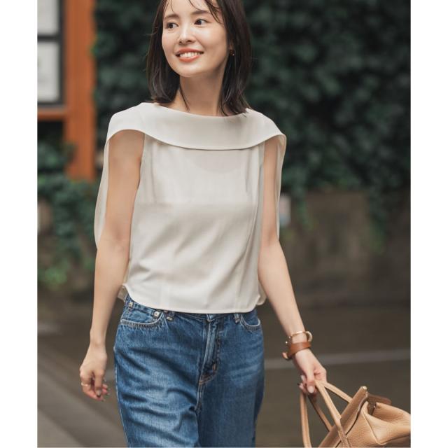 ノーブル（Noble）/《WEB限定追加》【洗える】バルーンケープブラウス