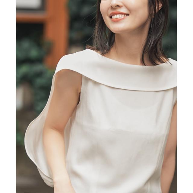 ノーブル（Noble）/《WEB限定追加》【洗える】バルーンケープブラウス