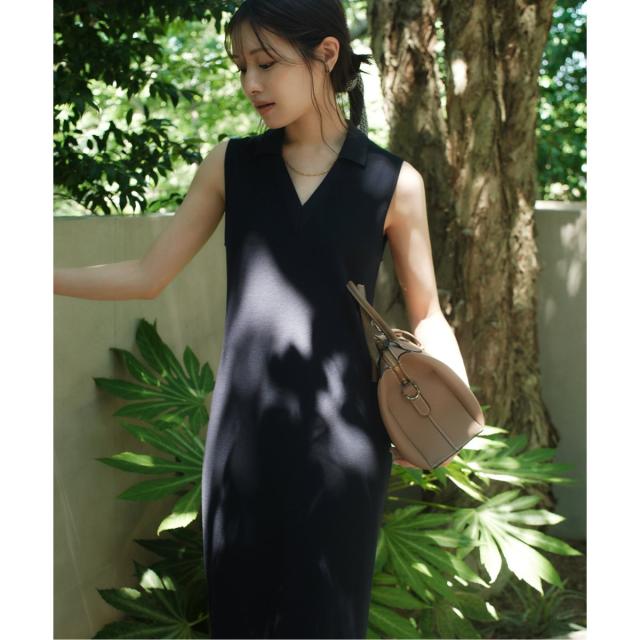 ノーブル（Noble）/【NOBLE×L’AUBE BLANC】ミラノリブジャージワンピース