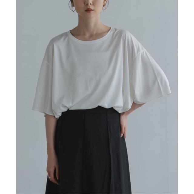 ノーブル（Noble）/ELENI/エルニ トリアセテートサテンTシャツ