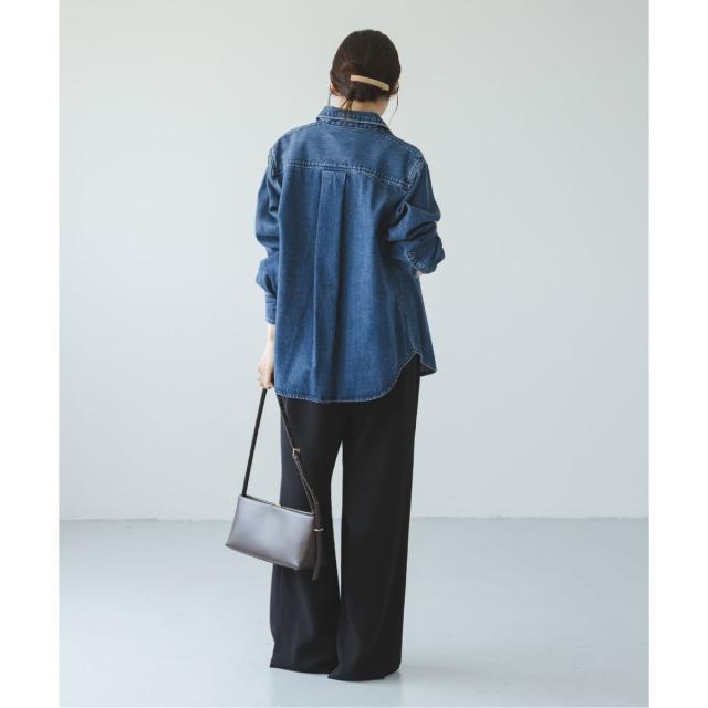 ノーブル（Noble）/《追加》【洗える】ライトジョーゼットドレープパンツ