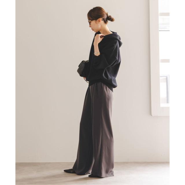 ノーブル（Noble）/《追加》【洗える】ライトジョーゼットドレープパンツ