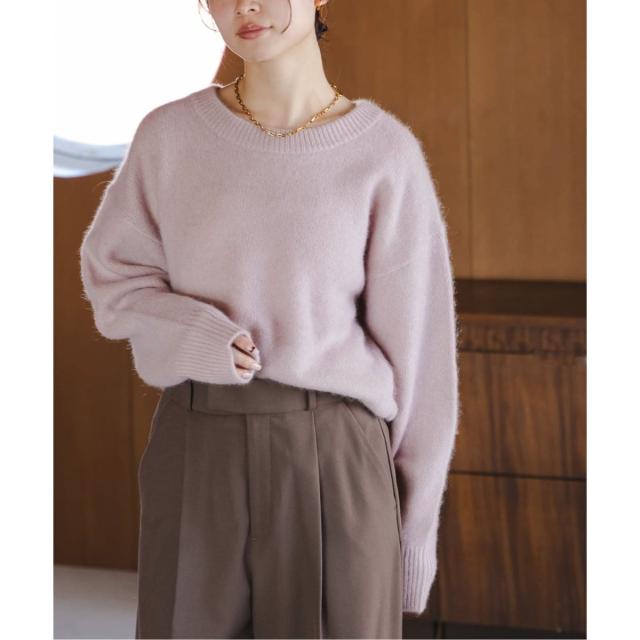 ノーブル（Noble）/YAKクルーネックプルオーバー