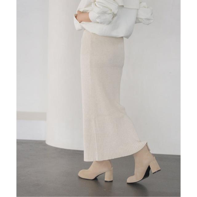 ノーブル（Noble）/《追加/WEB限定カラー》リブニットタイトスカート