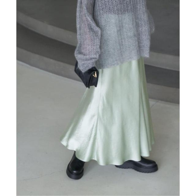 ノーブル（Noble）/バイヤスサテンフレアスカート