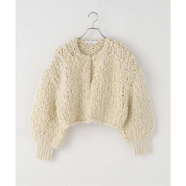 ノーブル（Noble）/HAND KNIT ショートカーディガン