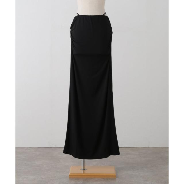 ノーブル（Noble）/determ/デターム Double−Strap Waist Maxiskirt