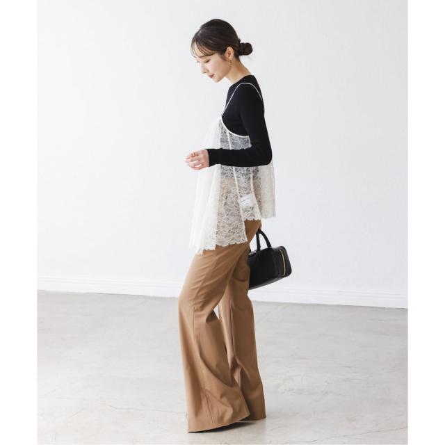 ノーブル（Noble）/《追加》リブクルーネックニット