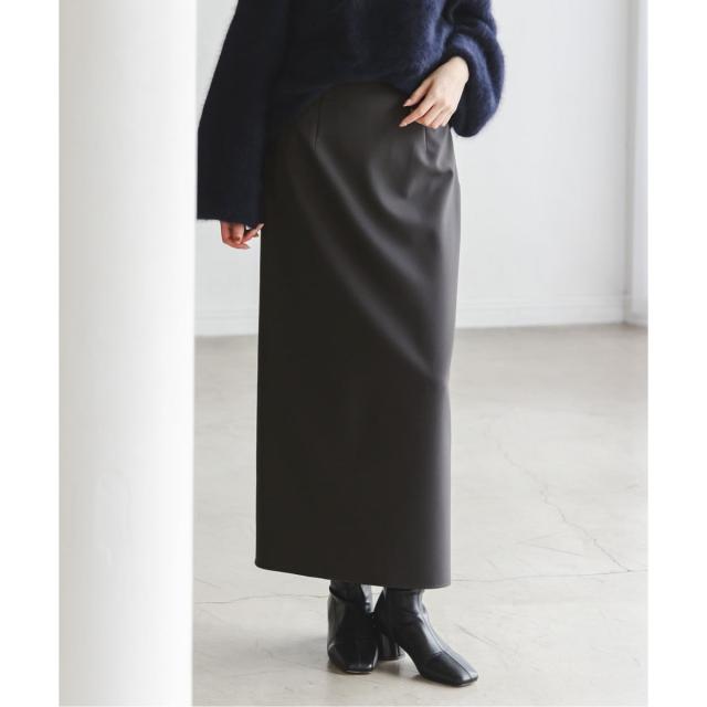 ノーブル（Noble）/《WEB限定追加》ジャージーライクカラータイトスカート