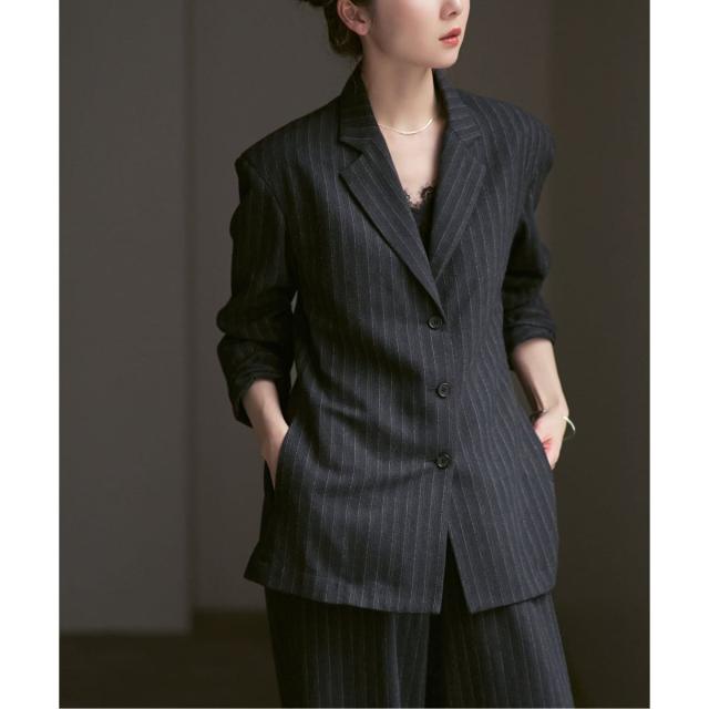 ノーブル（Noble）/《NOBLE別注》MIRKO BERTOLA/ミルコベルトラ ストライプシャツジャケット