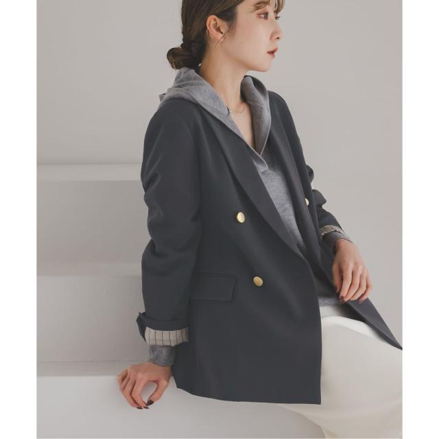 ノーブル（Noble）/《26SS先行予約》フローツイルピークドラペルジャケット