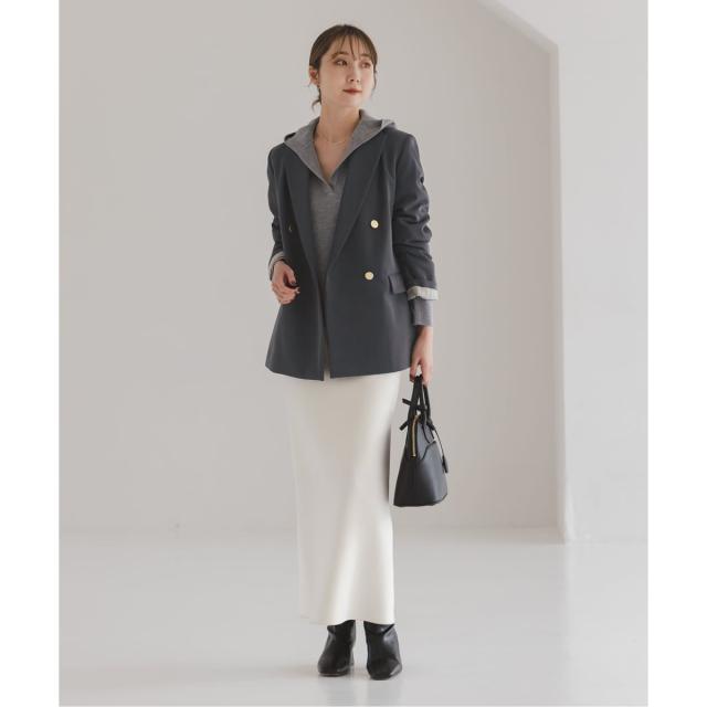 ノーブル（Noble）/《26SS先行予約》フローツイルピークドラペルジャケット