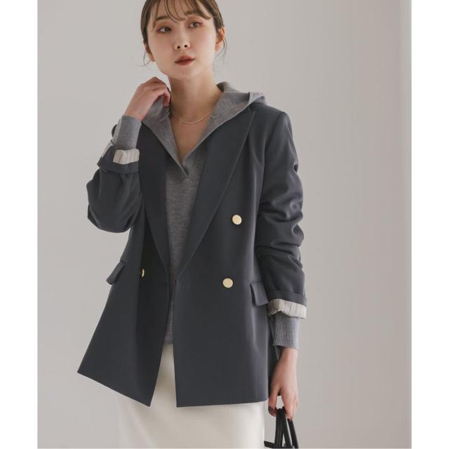 ノーブル（Noble）/《26SS先行予約》フローツイルピークドラペルジャケット