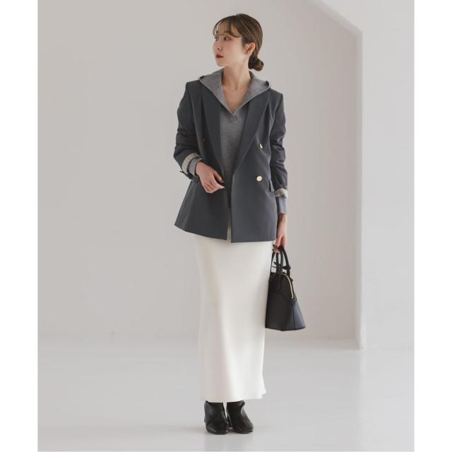 ノーブル（Noble）/《26SS先行予約》フローツイルピークドラペルジャケット