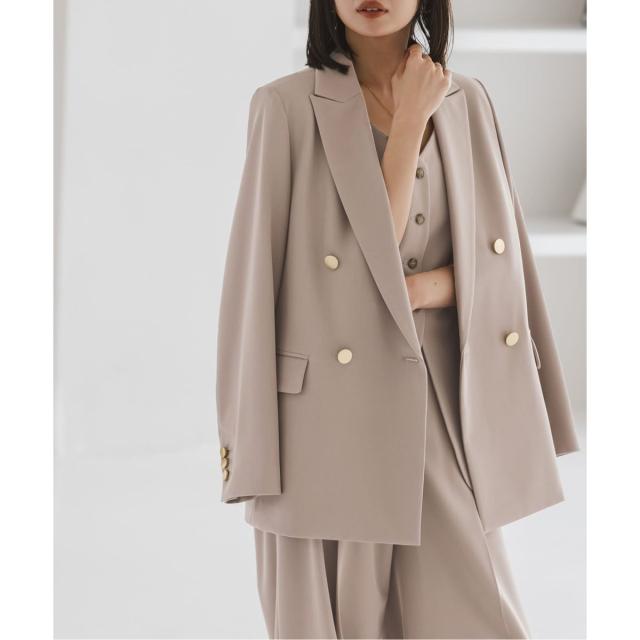 ノーブル（Noble）/《26SS先行予約》フローツイルピークドラペルジャケット